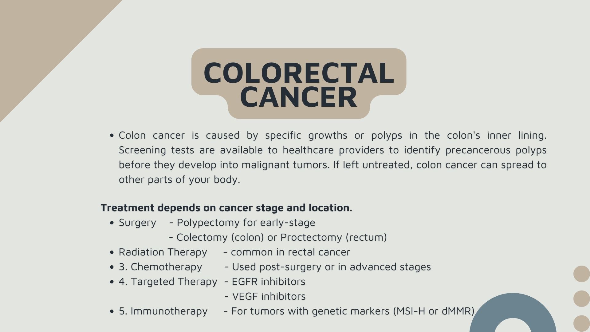Colorectal Cancer: How to Recognize, Diagnose & Treat It ...